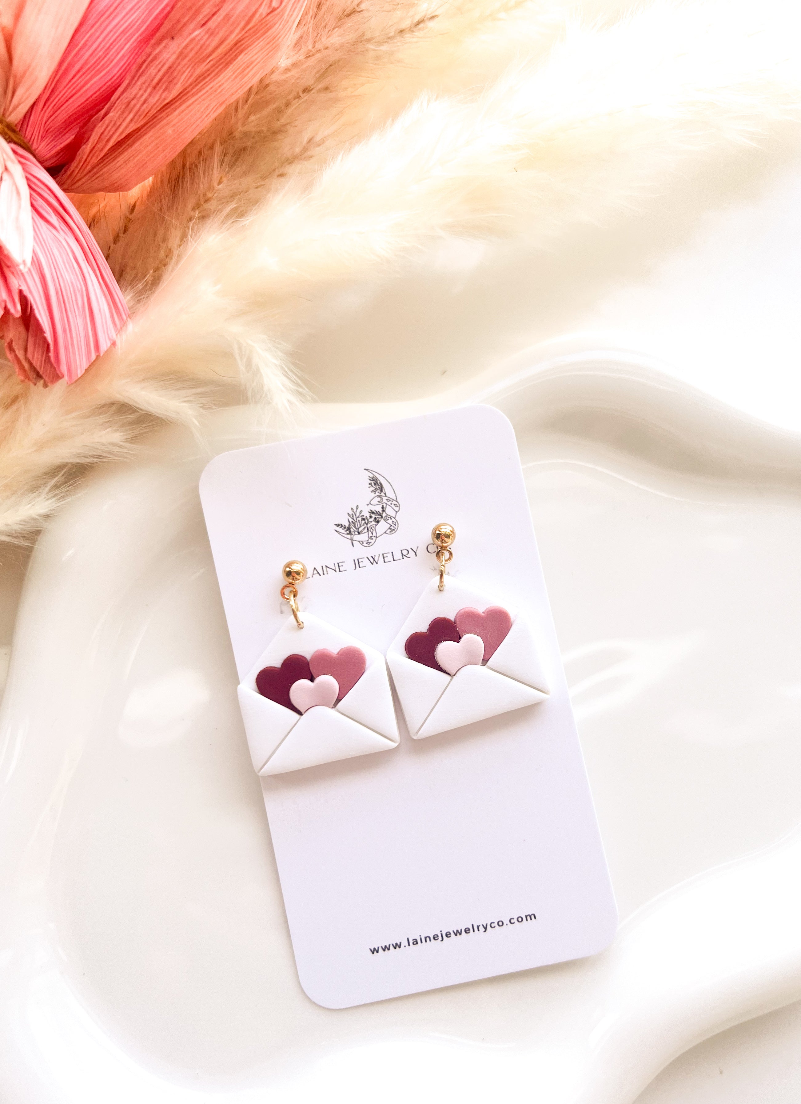 Hearts Letter Dangle – lainejewelryco